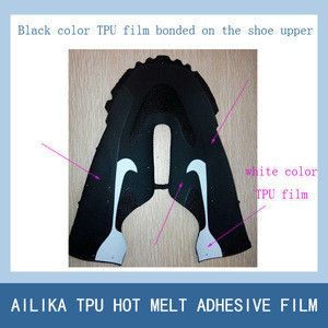 Buy Black Tpu Adhesive Film For Mesh Fusing Shoe Upper Making Free ...