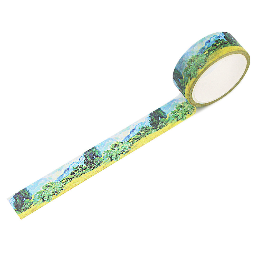 Buy Br0070 7style Vangogh Style Washi Tap Diy Oil Painting Decal ...