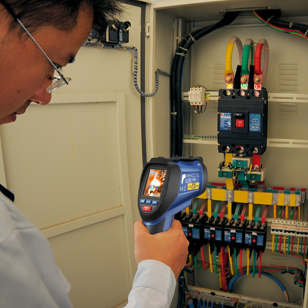 Buy Cem Dt-9860 1000 Degree Thermometer Infrared Video Thermometers ...