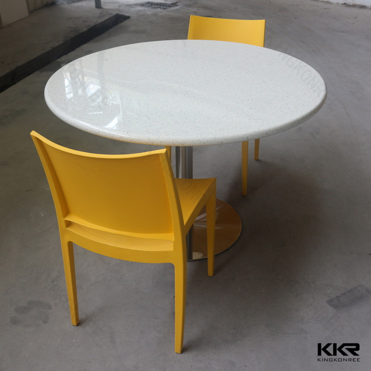 Buy Chairs And Tables Restaurant Solid Surface Dining Table And Coffee Table from Kingkonree ...