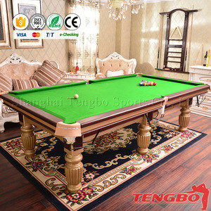 Buy Chinese 8 Ball Pool Table 9ft Snooker Billiard Table from Shanghai ...