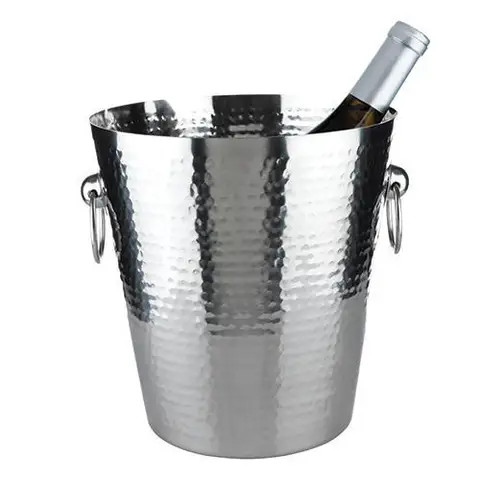 Buy Classic Modern Look Metal Wine Cooler Basket Tabletop Decorative ...