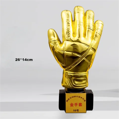 Buy Custom Golden Ball Boot Resin Award Model Football Trophies ...