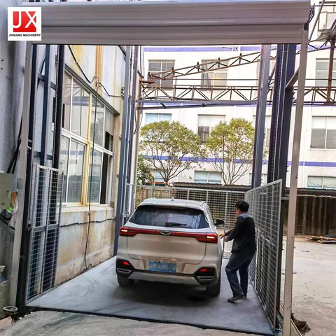 Buy Customizable Vertical Guide Rail Lift Hydraulic Cargo Lift ...