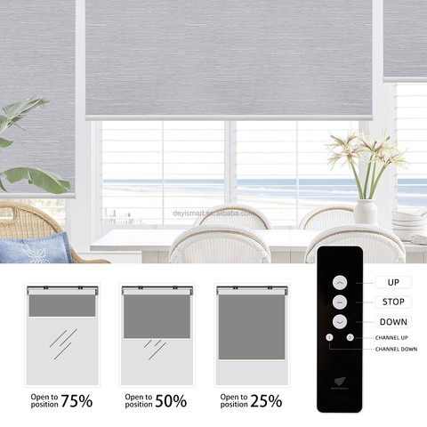 Buy Deyi Z Wave Switch Wifi Home Decoration Light Curtain Tubular Motor ...