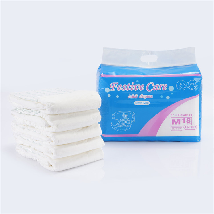 Buy Disposable Adult Diaper Type And Fluff Pulp Material Adult Diaper ...