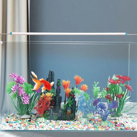Buy Fish Tank Living Room Fish Tank Large-sized Household Oxygen Filled ...