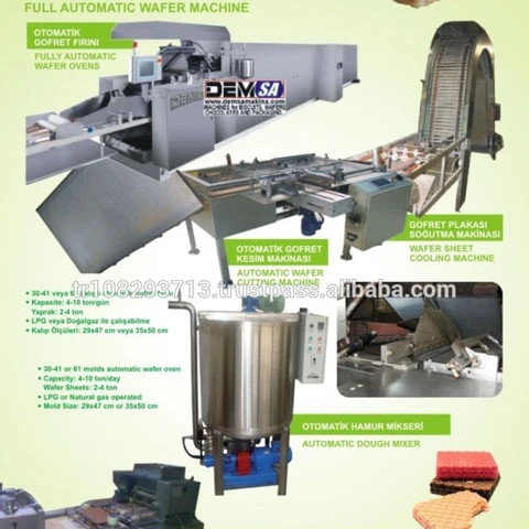 Buy Full Automatic Wafer Line from DEMSA MAKINA SANAYI TICARET ANONIM ...
