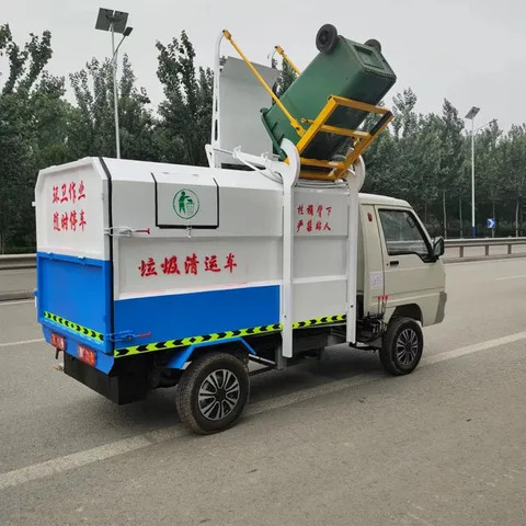 Buy Garbage Truck Electric/diesel Fuel Garbage Transport Truck Side ...