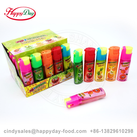 Buy Happyday Good Taste Lighter Liquid Spray Candy Fruit Flavor from ...