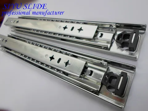 Buy Heavy Duty Cabinet Drawer Slides Replacement Ball Bearing Full ...