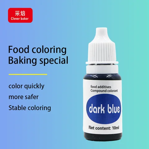 Buy Hot Sale Dark Blue Edible Coloring Liquid Food Dye Halal Certified ...