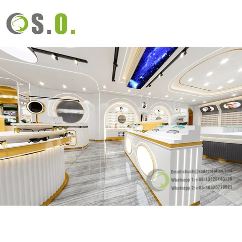 Buy Hot Sale Eyeglasses Display Shelf Optical Store Furniture Optical ...