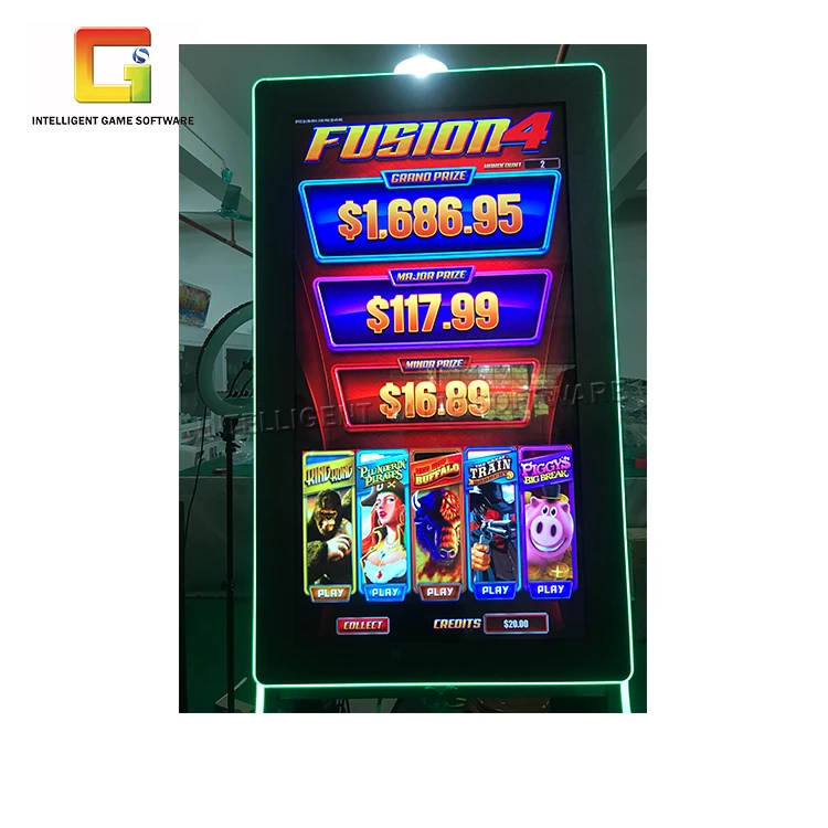 Buy Hot Sale Nudge Skill Games Fusion 4 Slot Skill Game Machine Cabinet ...
