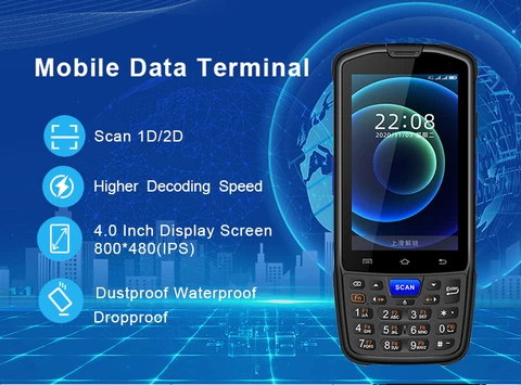 Buy Industrial Rugged Handheld Data Collector Wireless 4g Mobile Data ...