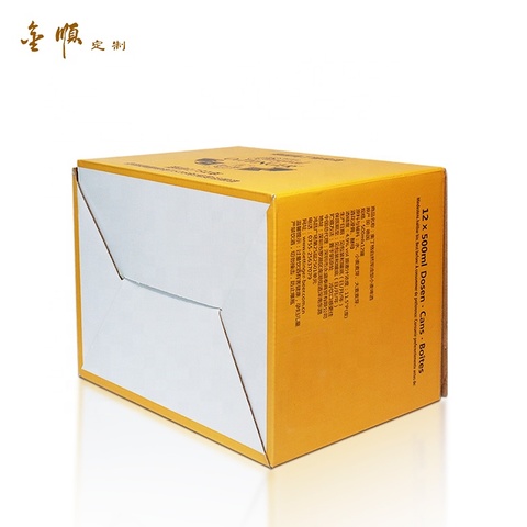 Buy Large Kraft Paper Packaging Box Brown Moving Corrugated Carton ...