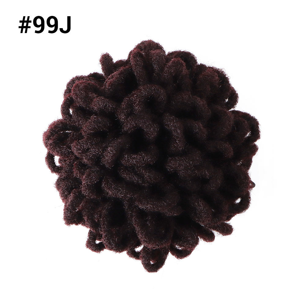 Buy Loc Petal Buns Drawstring Ponytail Extension Braided Pony Tails ...