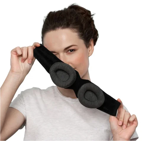 Buy Luxury Concave Shape 3d Sleeping Mask With Adjustable Strap Memory ...
