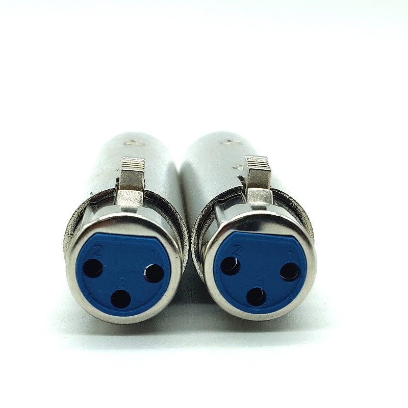 Buy Microphone 3 Pin Male To 3 Pin Female Adapter from Dongguan Xieao ...