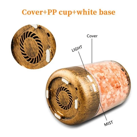 Buy 150ml Himalayan Rock Salt Humidifier Ozone Ionizers And Essential ...