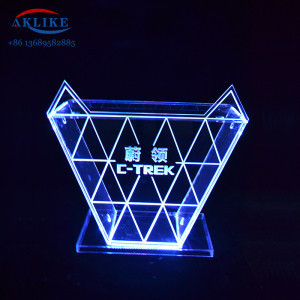 Buy Modern Led Dj Table Bar Furniture Glass Acrylic Led Dj Booth With ...