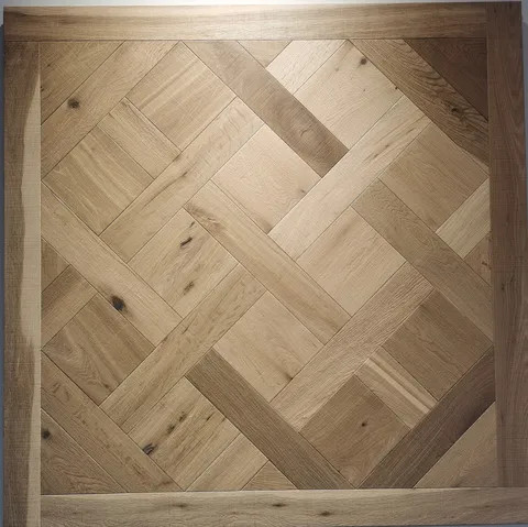 Buy Natural Color Versailles White Oak Floor Wood Parquet Design Shape ...