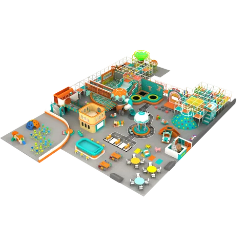 Buy New Design Professional Factory Macaron Theme Indoor Playground ...