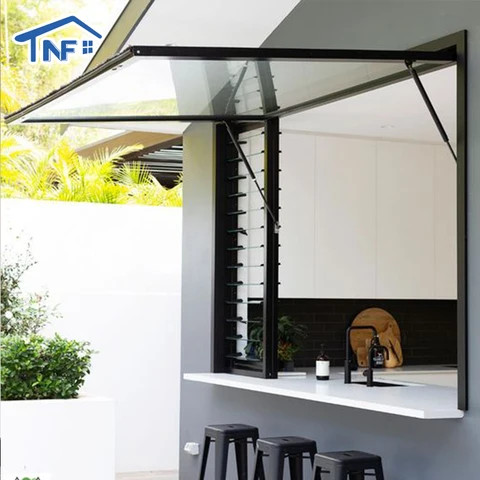 Buy Nf New Fashion Product House Aluminum Alloy Frame Push Out Flip Up ...