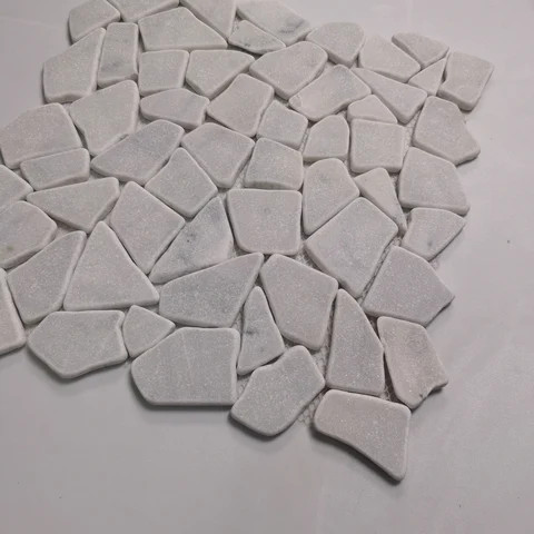 Buy Popular White Shiny Sandstone Loose Stone Veneer Slate For Exterior ...