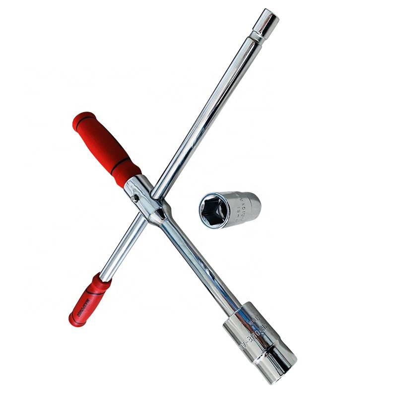 Buy Portable Tire Cross Torque Wrench Set Scale Spanner Professional ...