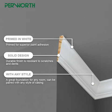 Buy Radiata Pine & Chinese Fir; Mdf; Hdf Mdf/pine Wood Crown Moulding ...