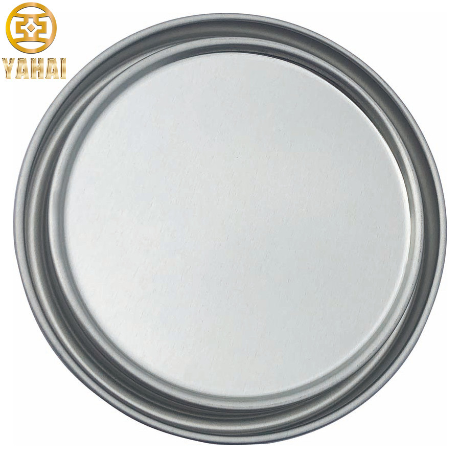 Buy Round Metal Silver Coated Tinplate Can Sealing Lid from Foshan ...