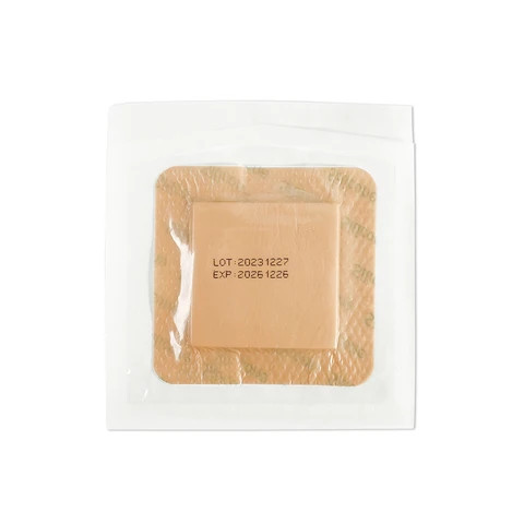 Buy Skin Color Waterproof Advanced 10*10cm Silicone Foam Dressing With ...