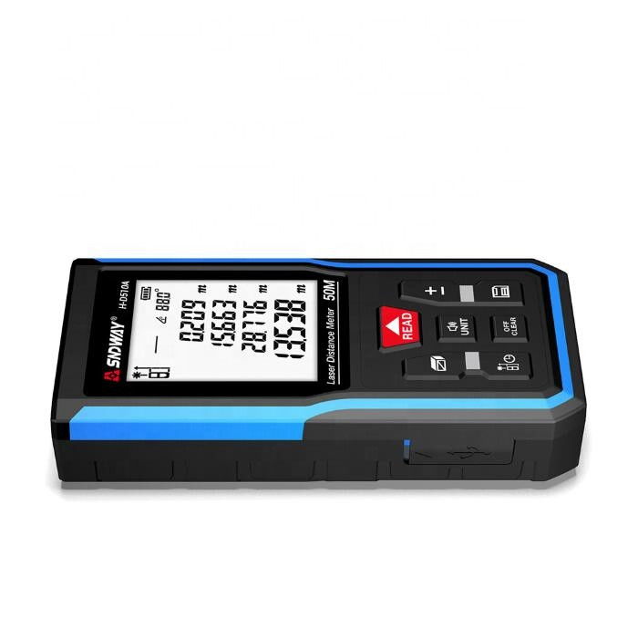 Buy Sndway H-d510a Home Handheld Digital Laser Distance Meter 50m 164ft ...