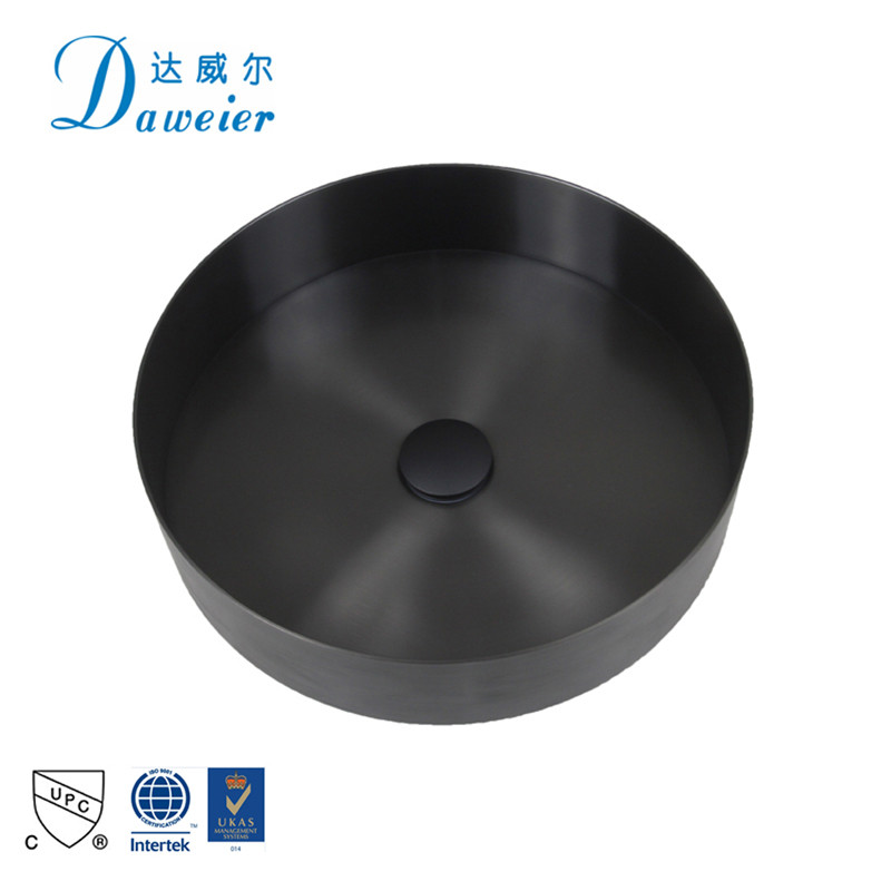 Buy Sus304 Single Bowl Bathroom Wash Basin Sinks Stainless Steel Bath ...