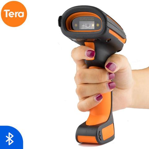 Buy Tera Industrial Use 1d 2d Barcode Scanner Blue Tooth Qr Barcode ...