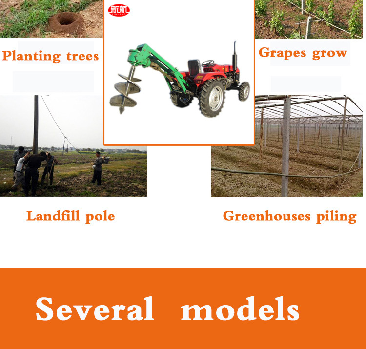 Buy Tractor Mounted Post Hole Digger For Tree Planting/tractor Post ...