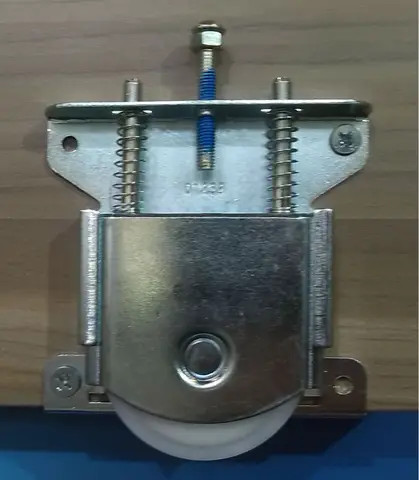 Buy Wardrobe Sliding Door Wheel Roller V-groove Roller Assembly from ...