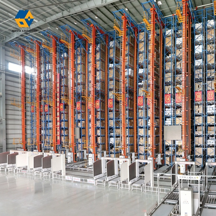 Buy Warehouse Asrs Automatic Storage Racking System With Heavy Duty ...