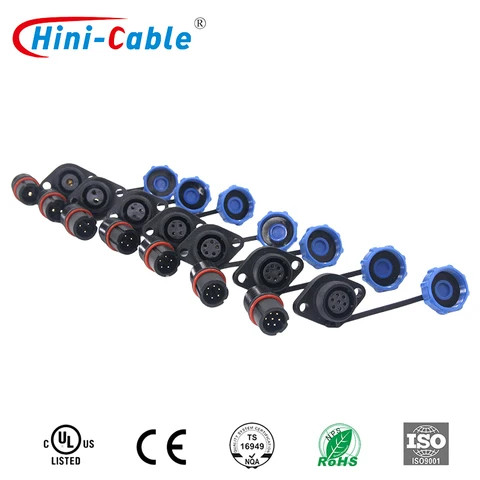 Buy Waterproof Circular Sd13 Connector High-mechanical 4p In-line Cable ...