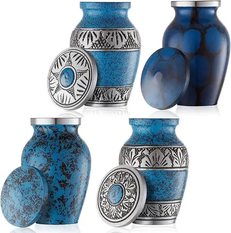 Buy Wholesale Small Cremation Urns For Human Ashes Mini Keepsake Set Of ...
