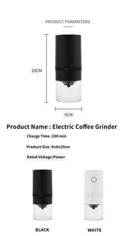 Buy Wireless Portable Automatic Bean Grinder Professional Grade Hands ...