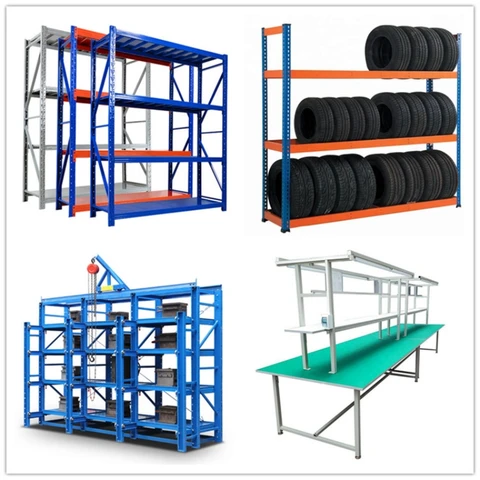 Buy Workshop Storage Racks Steel Warehouse Shelves Light Duty Racking ...