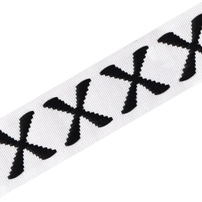 Buy X Pattern Mattress Tape Edge 100% Polyester from Ningbo MH Industry ...