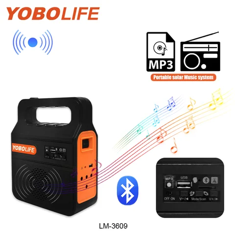 Buy Yobolife Solar System 4w Solar Panel Complete Solar Lighting Kit ...