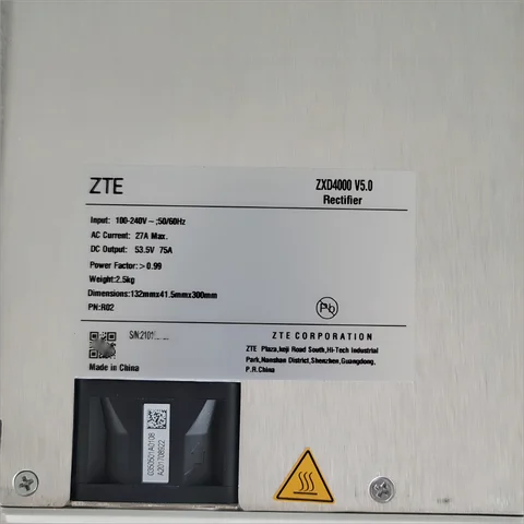 Buy Zxd4000 V5.0 Switching Rectifier For Communication Power Supply ...