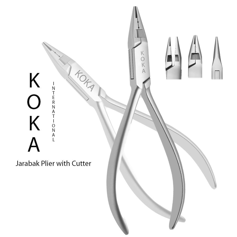 Buy Orthodontic Jarabak Plier Grooves Closing Loops Forming Wire ...