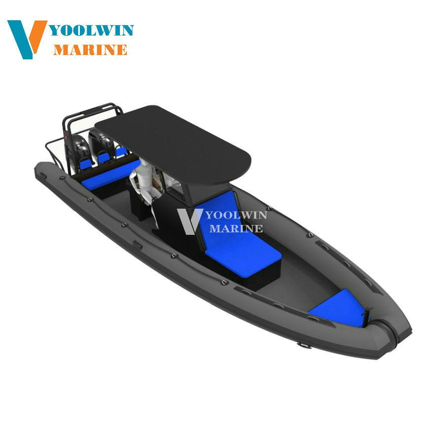 Buy Ce Certificate 32ft 9.6m 10m Luxury Yacht Ocean Rigid Rib Boat ...