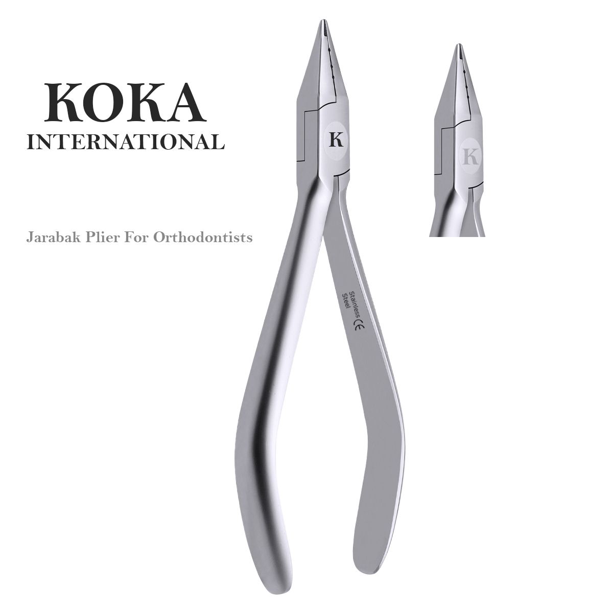 Buy Orthodontic Jarabak Plier Grooves Closing Loops Forming Wire ...