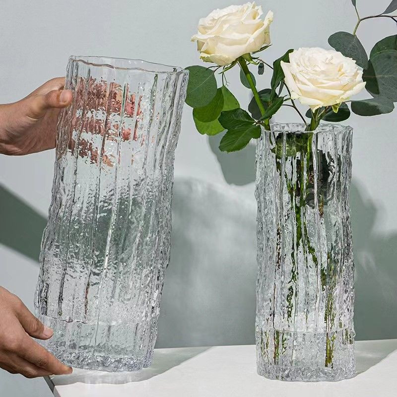 Buy Freeze Ice Glacier Vase from Shanxi Zhenxin Glass, China ...
